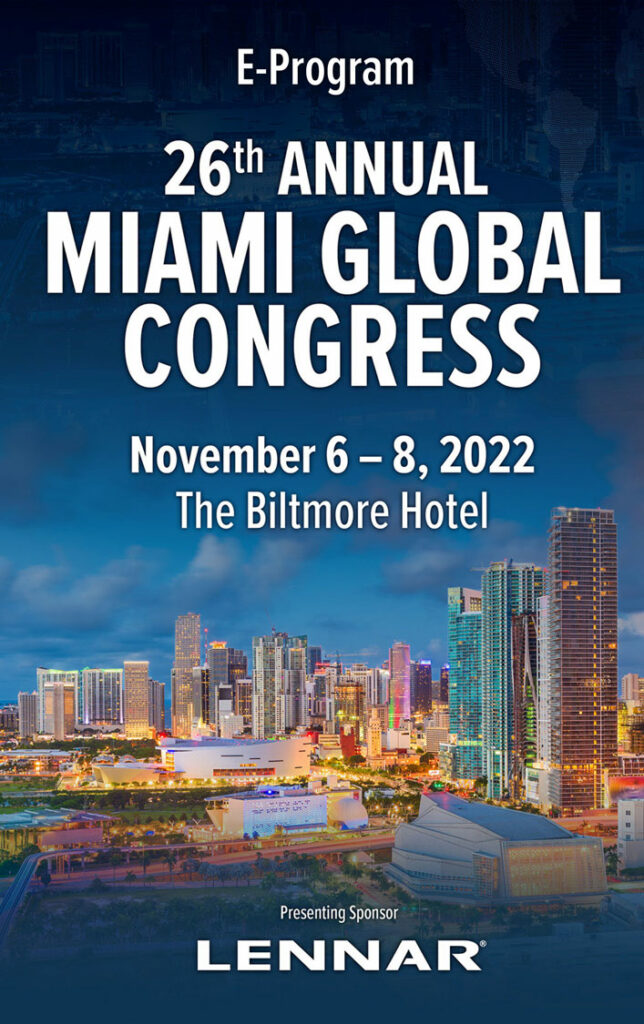 Program - MIAMI Global Real Estate Congress